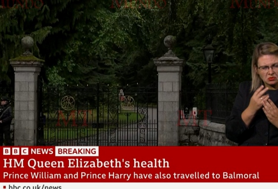 El color negre a la roba dels intèrprets de la BBC després de la mort d ...